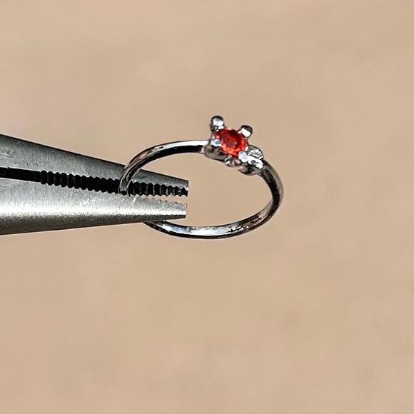 Jewelry | Cherry Red Rhinestone Ring | Poshmark